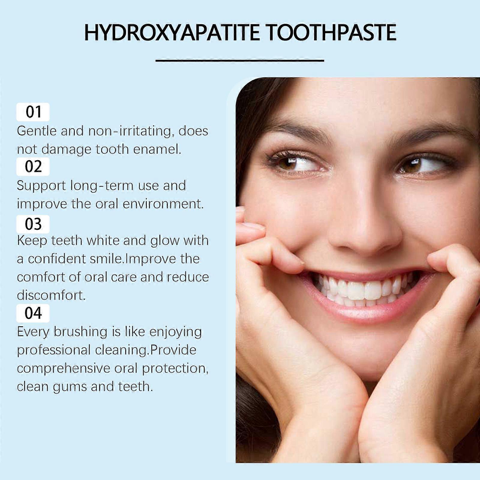 Hydroxyapatite Toothpaste, Fluoride-Free Toothpaste, Mint Flavour ...
