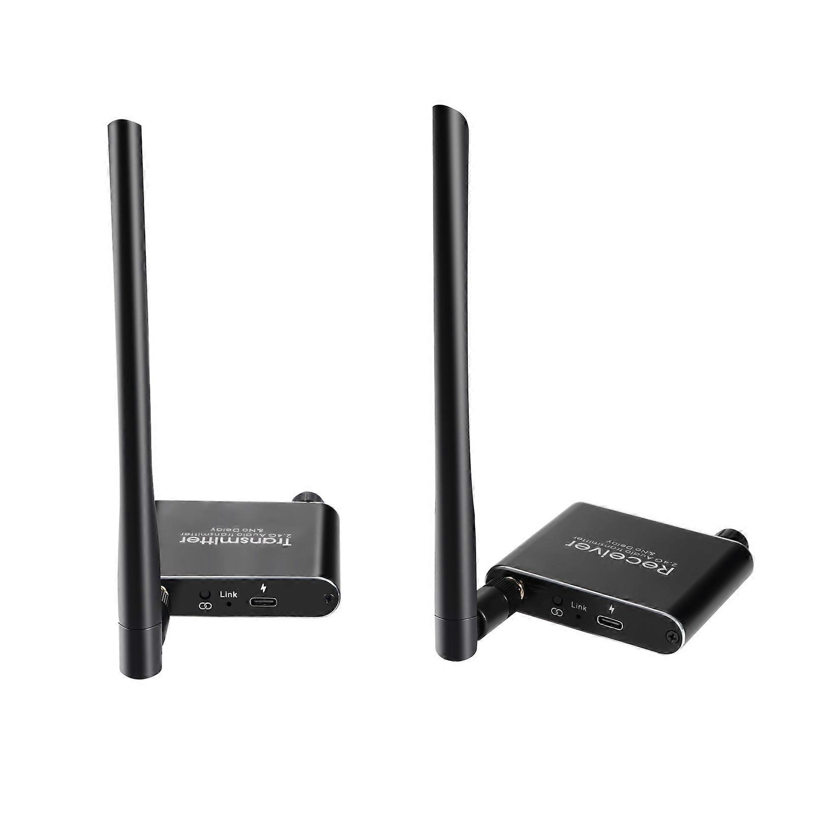 Wireless HiFi Sound Transmitter Receiver 2.4GHz Adapter Kit 160FT ...
