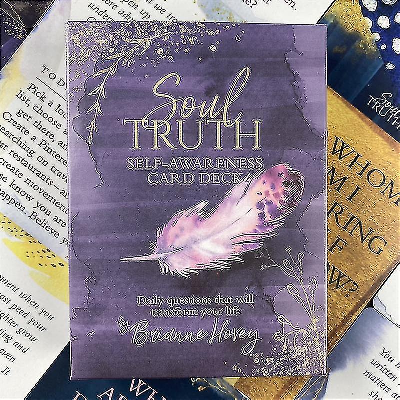 Soul Truth Self-awareness Card Deck Daily Questions That Will Transform ...