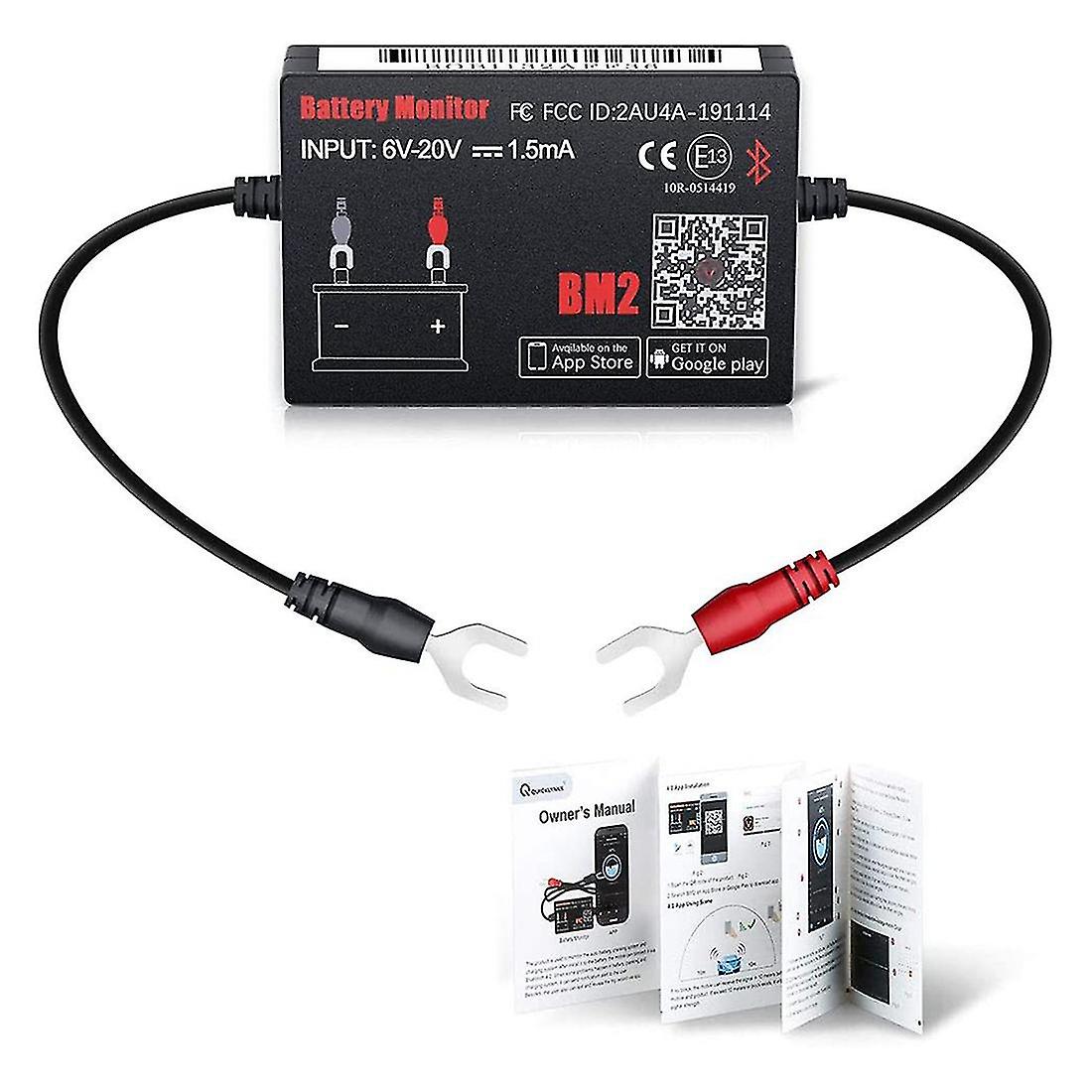 Bluetooth Bm2 12v Battery Monitor Car Battery Analyzer Test Battery ...