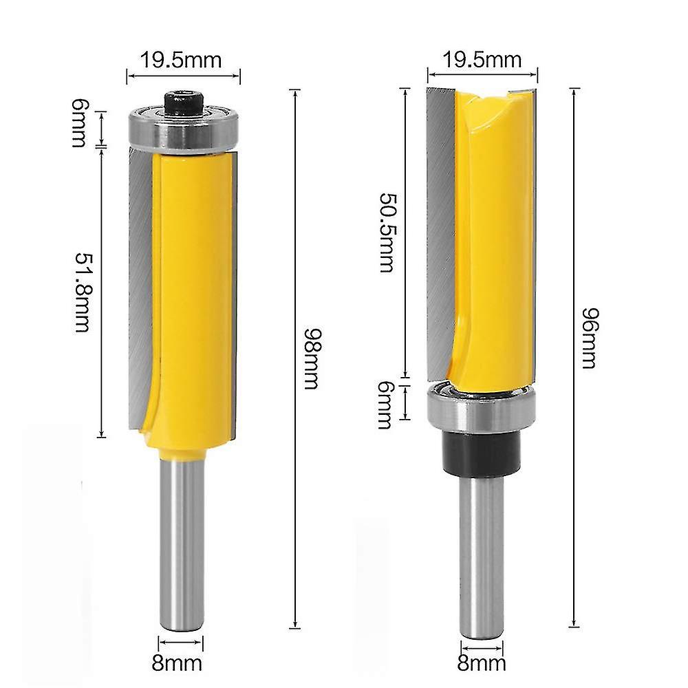 8 Mm Shank Flush Cutter, Extra Long Cutters, Copy Cutter With Upper ...