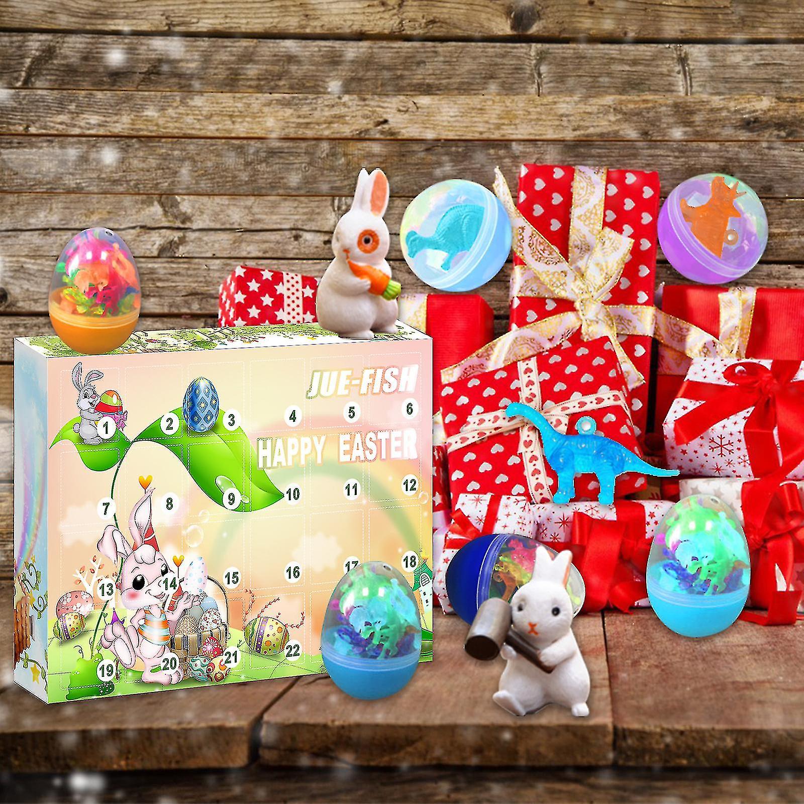 Jue-fisk påsk blind låda 24 dagars kalender Julklappsförpackning ...