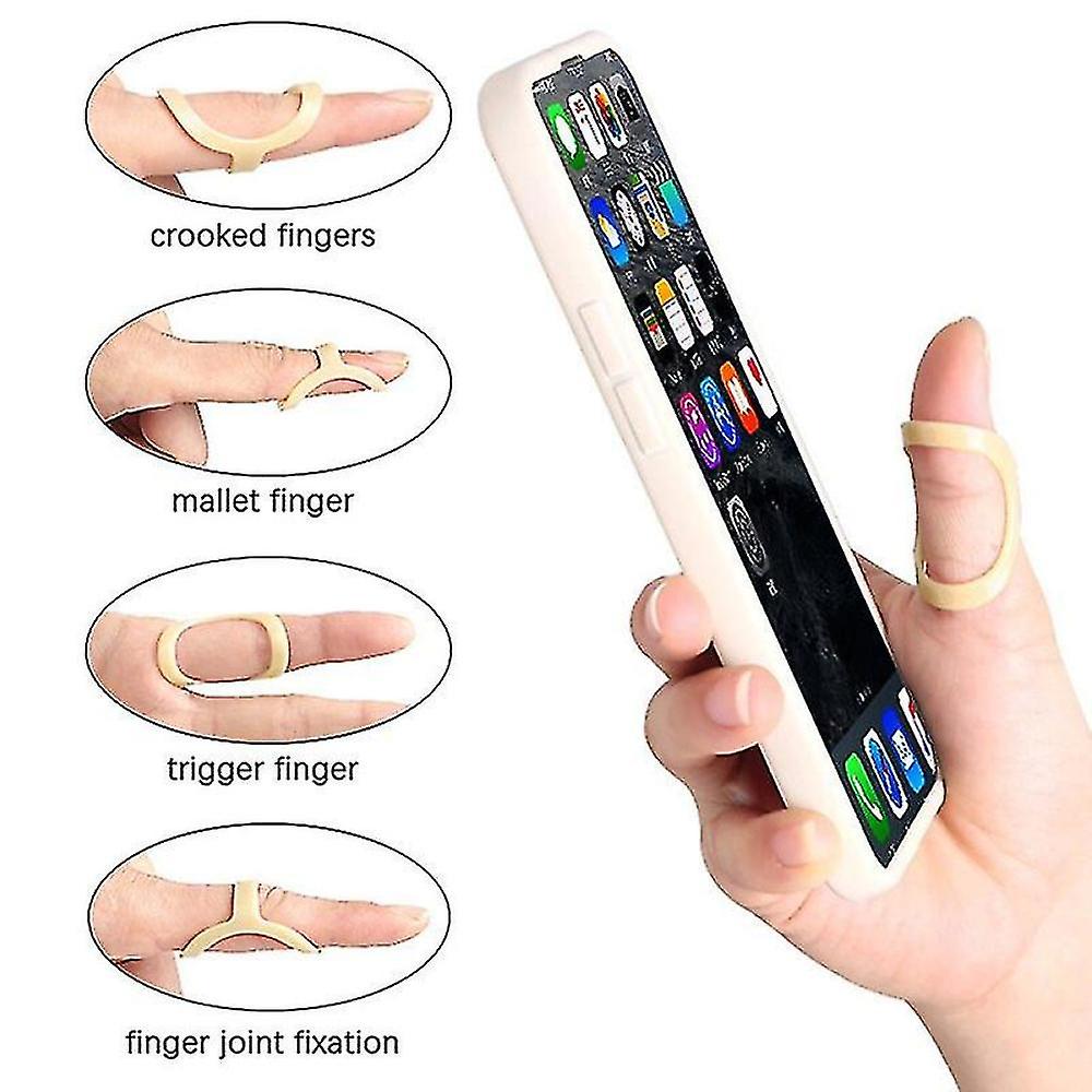 Finger Splint Fixed Ring Adjustable Broken Finger Joint Stabilizer ...
