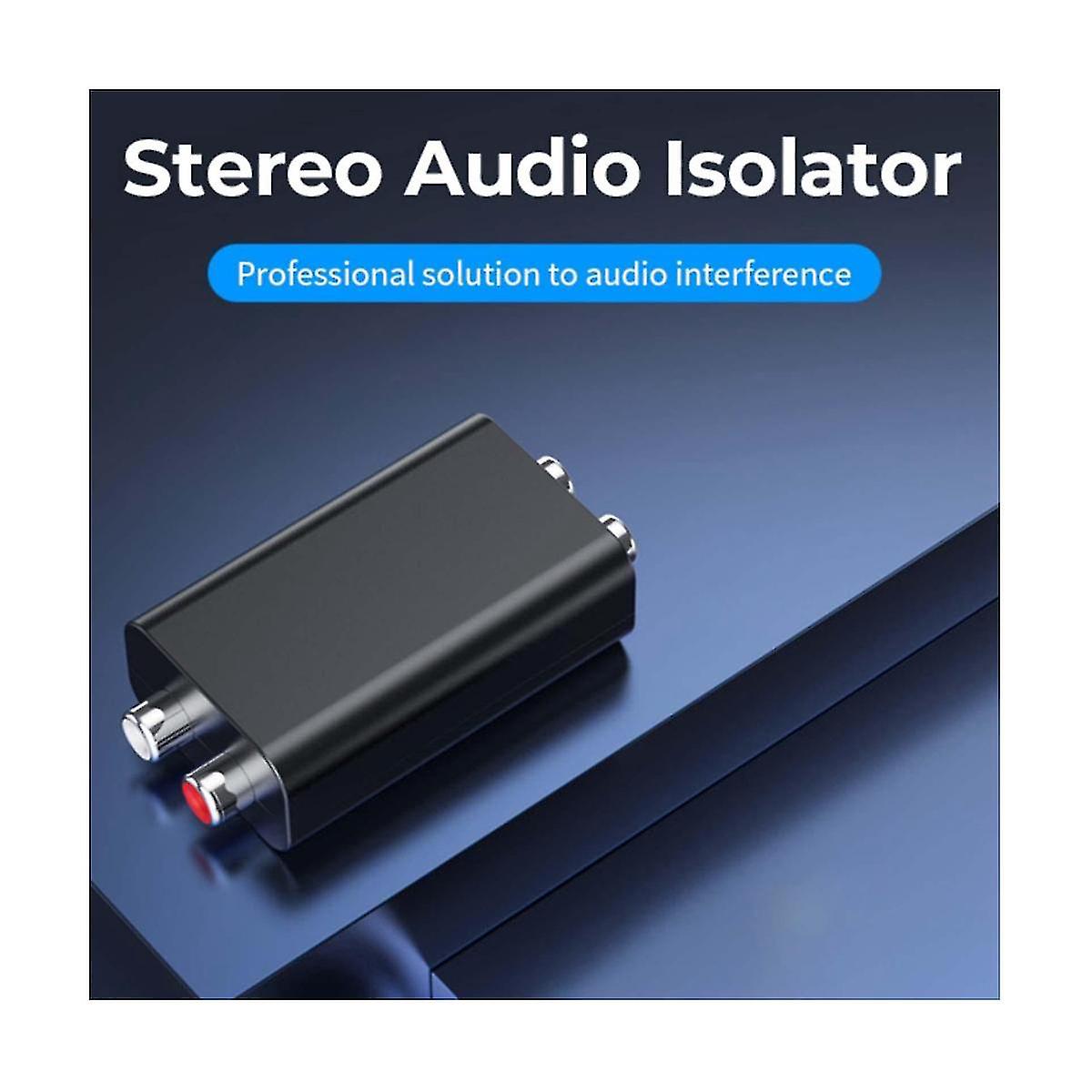 Ground Loop Noise Isolator Audio Isolator Noise Humming Buzzing Filter ...