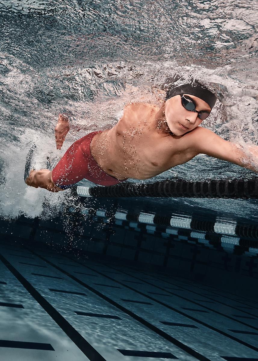 Speedo Fastskin LZR Ignite Jammer - Flame Red / Bolt / White - Mens ...