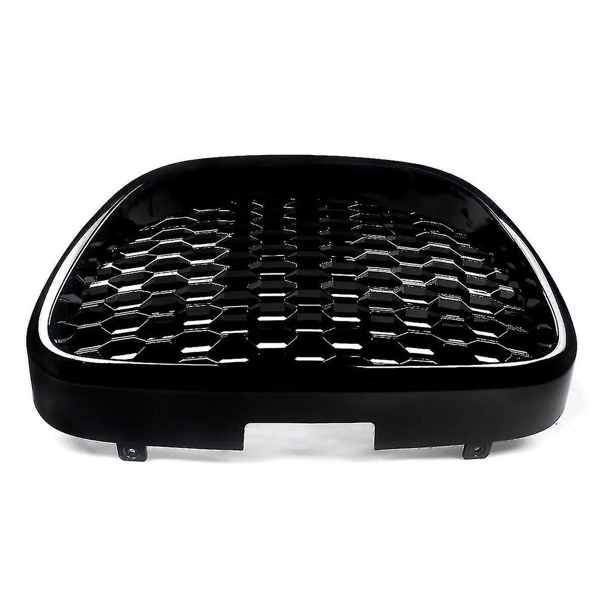 Gloss/matte Black Front Honeycomb Grill Mesh Badgeless Grille For Seat ...