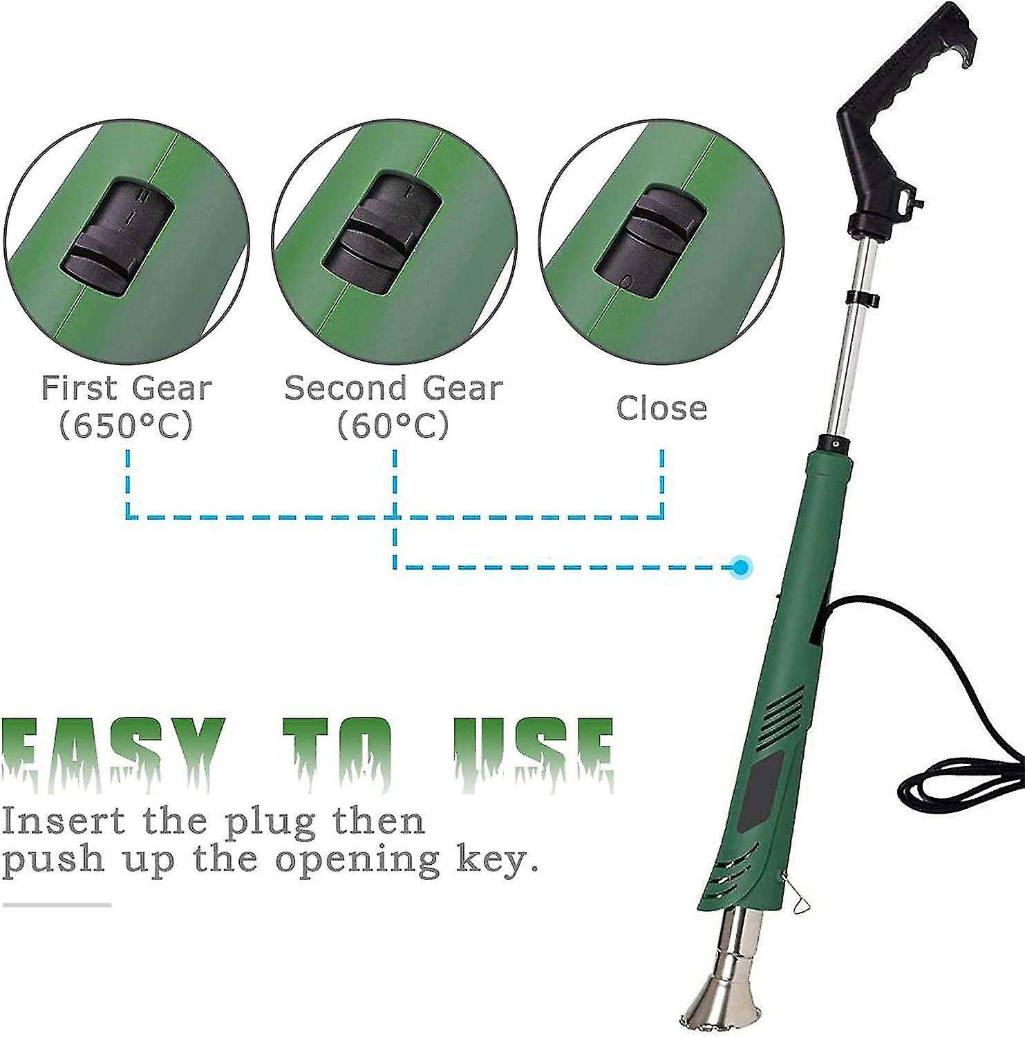 Electric Burner Killer Electric Weed Burner, Garden Gear 2000 W up to ...