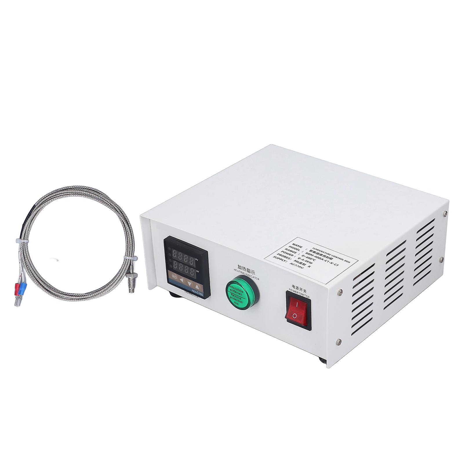 PID Temperature Controller Self Tuning Control Box 0~400 Imperial M6 BRM40DAC1XCT AC220V(1meter ...
