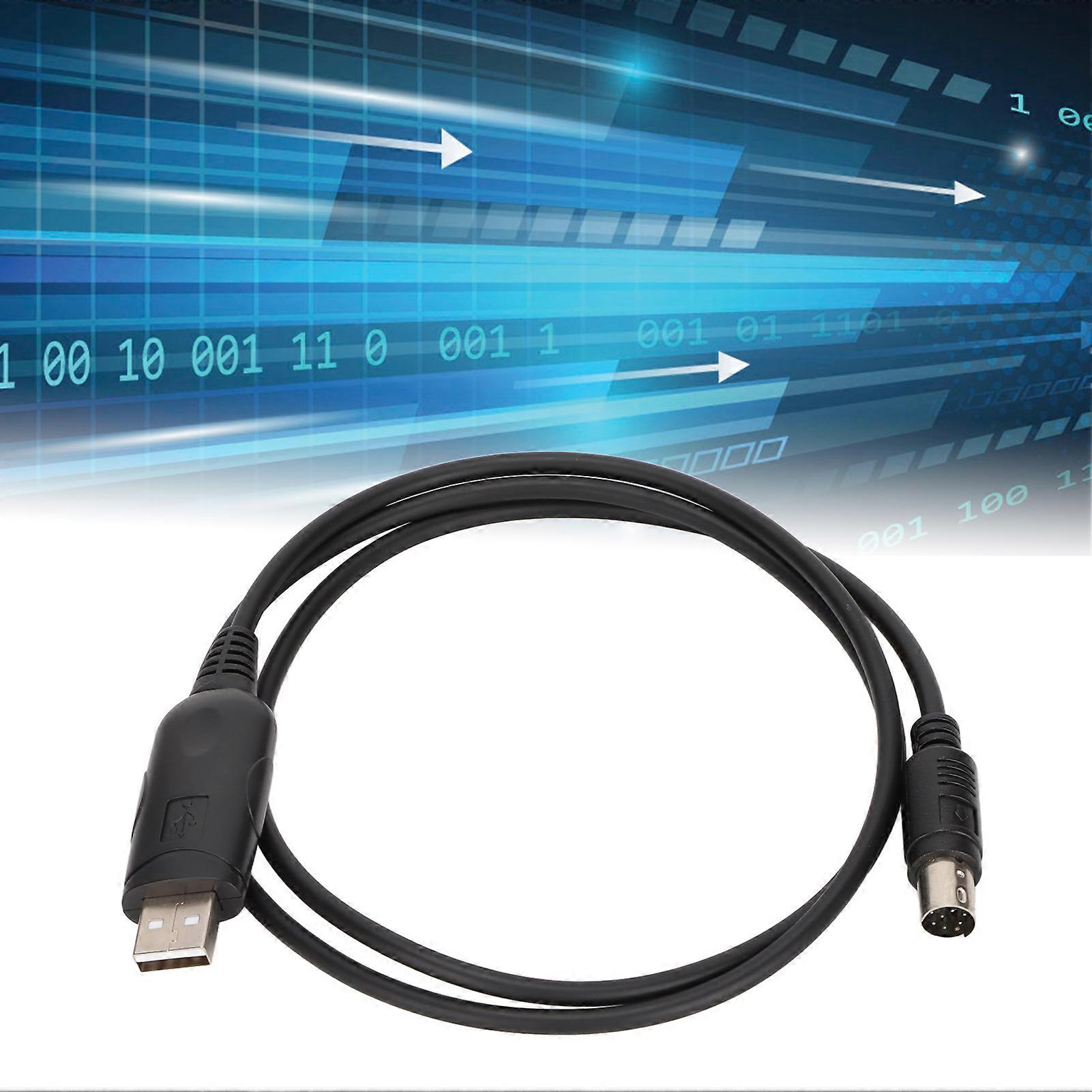 Write Frequency Cable 8 Pin Mini Din Plug Stable Usb Programming Cable ...