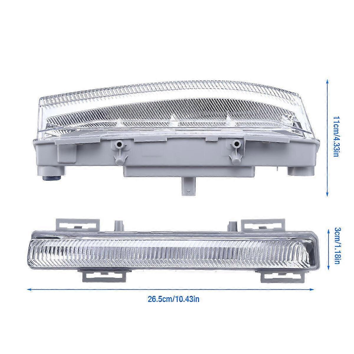 Applicable to Mercedes-Benz E-Class C-Class W204W212 front bumper fog ...
