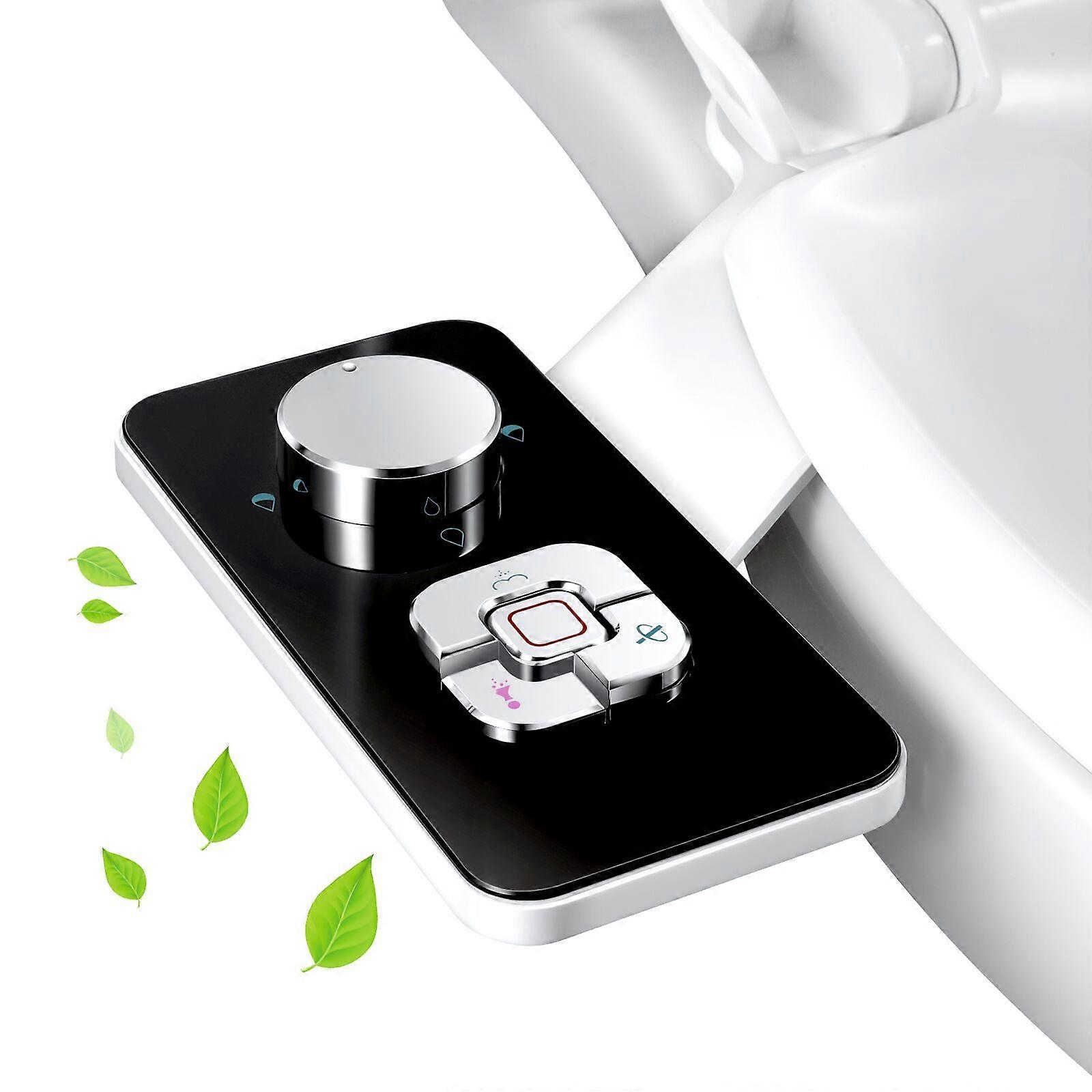 SAMODRA Bidet Attachment, Non-Electric Cold Water Bidet Toilet Seat ...