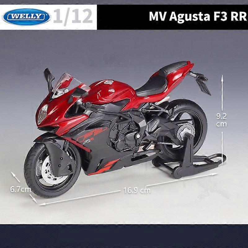 1:12 MV Agusta F3 RR 2022 Alloy Sports Motorcycle Model Simulation ...