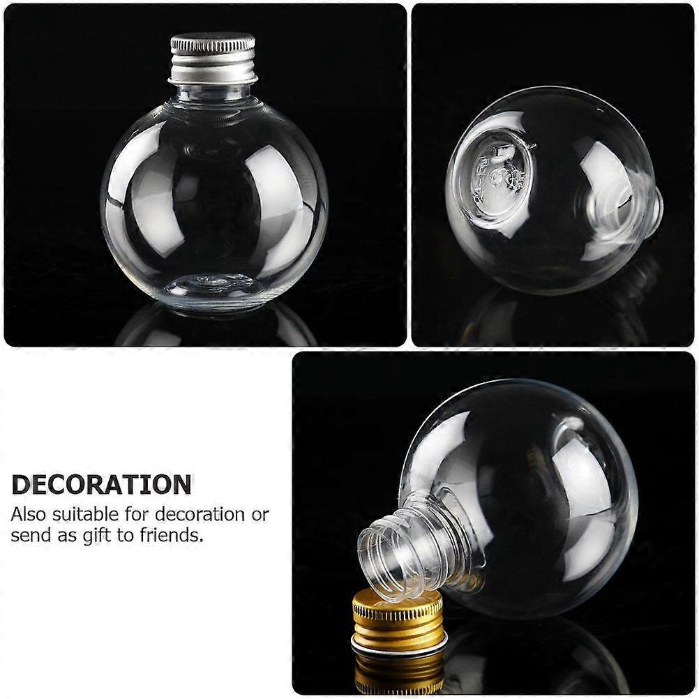 Bottle Bulb Light Bottles Travel Jar Fillable Bulbs Clear Shaped ...