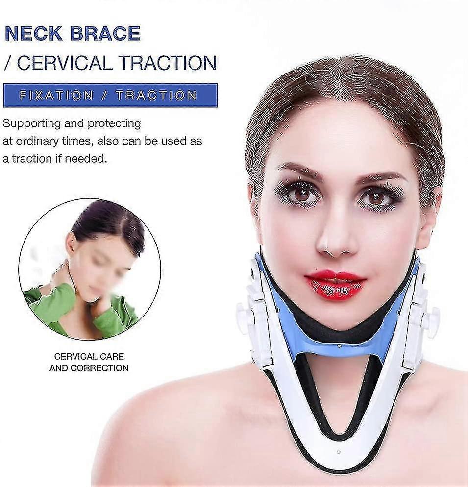 Adjustable Cervical Retractor Home Cervical Disc Herniation Neck Brace ...