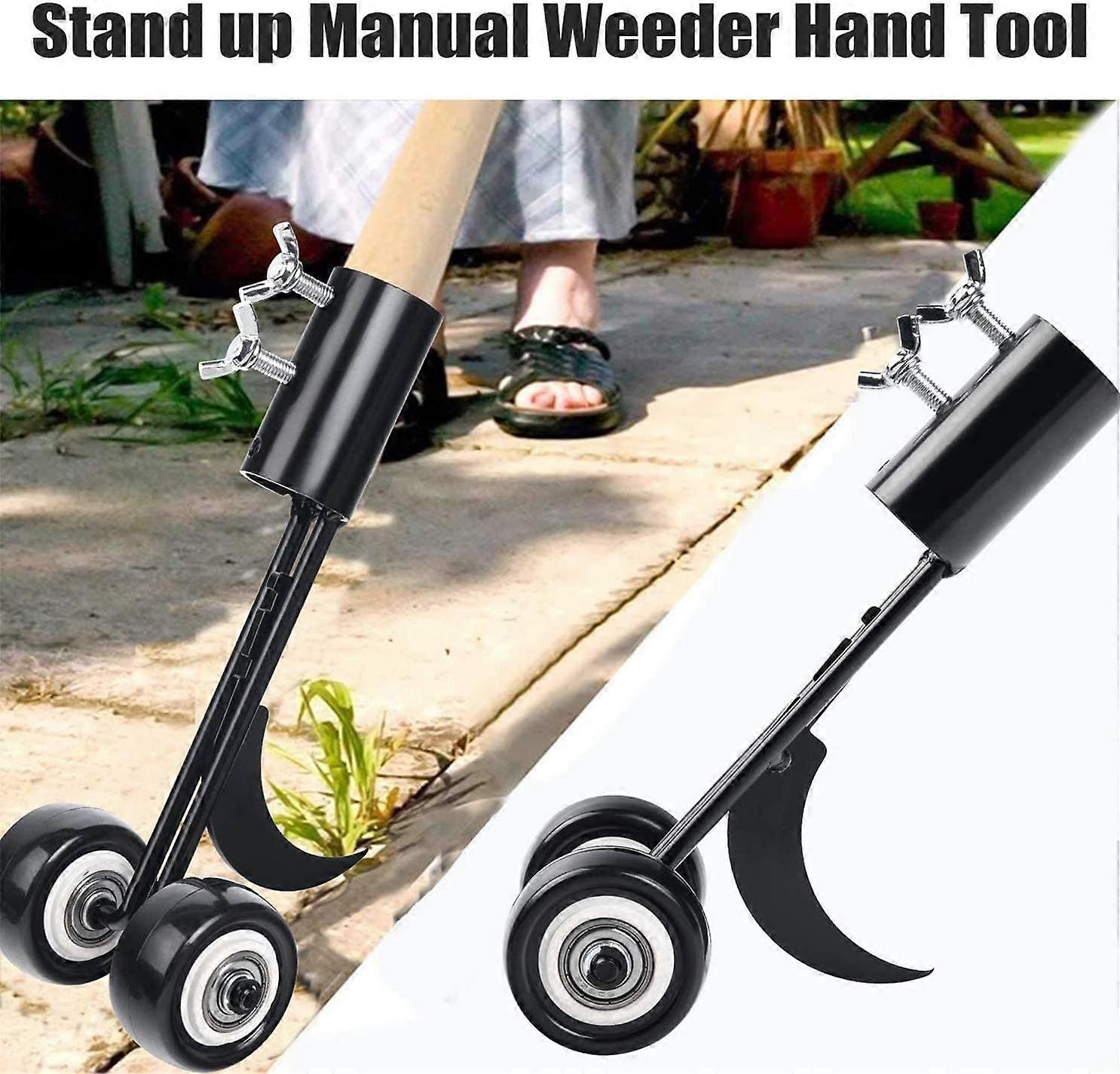 Ny produkt,Uteplats ogräsverktyg med hjul, Ogräsverktyg för trädgård ...