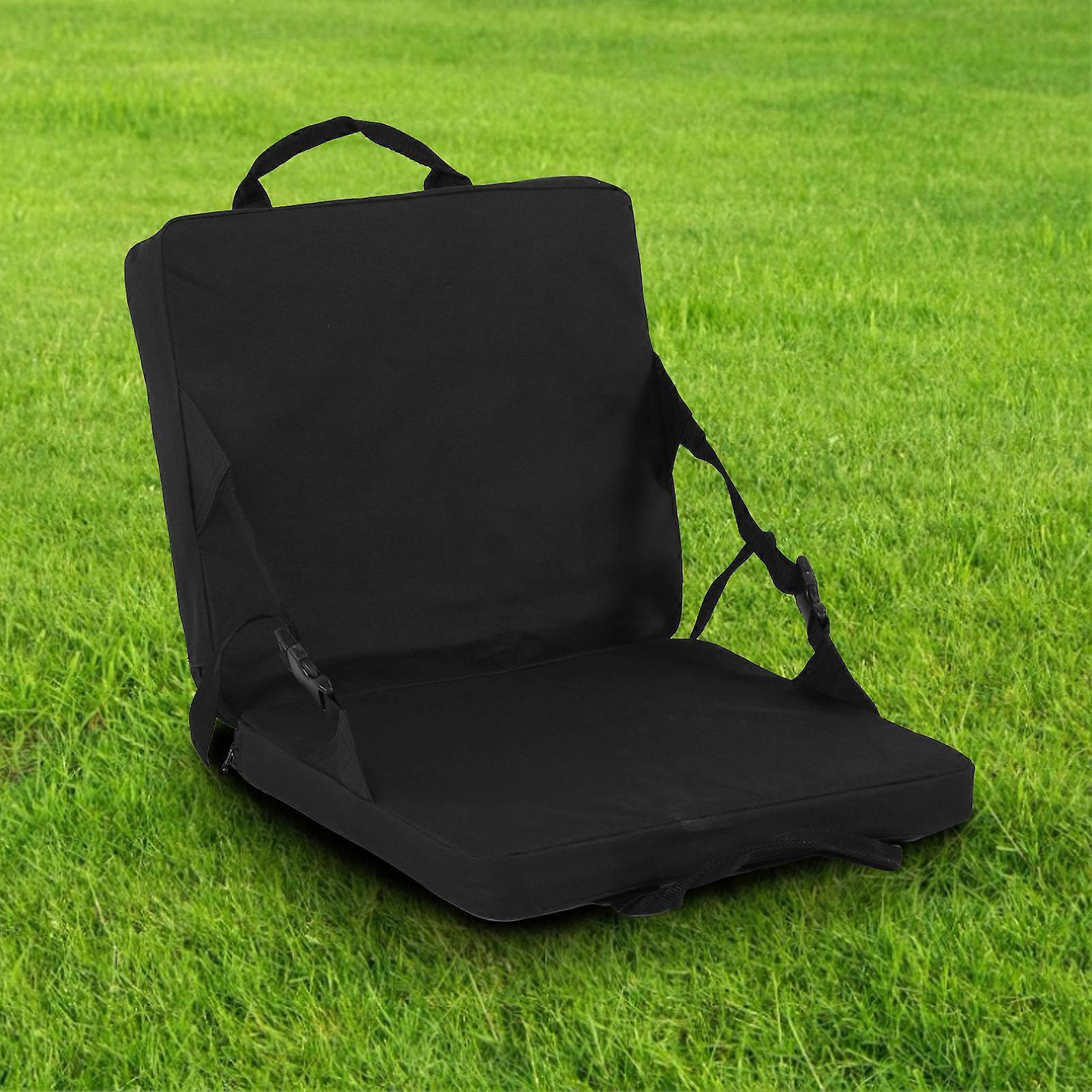 Folding Cushion Outdoor Portable Adjustable Camping Cushion Chair with ...