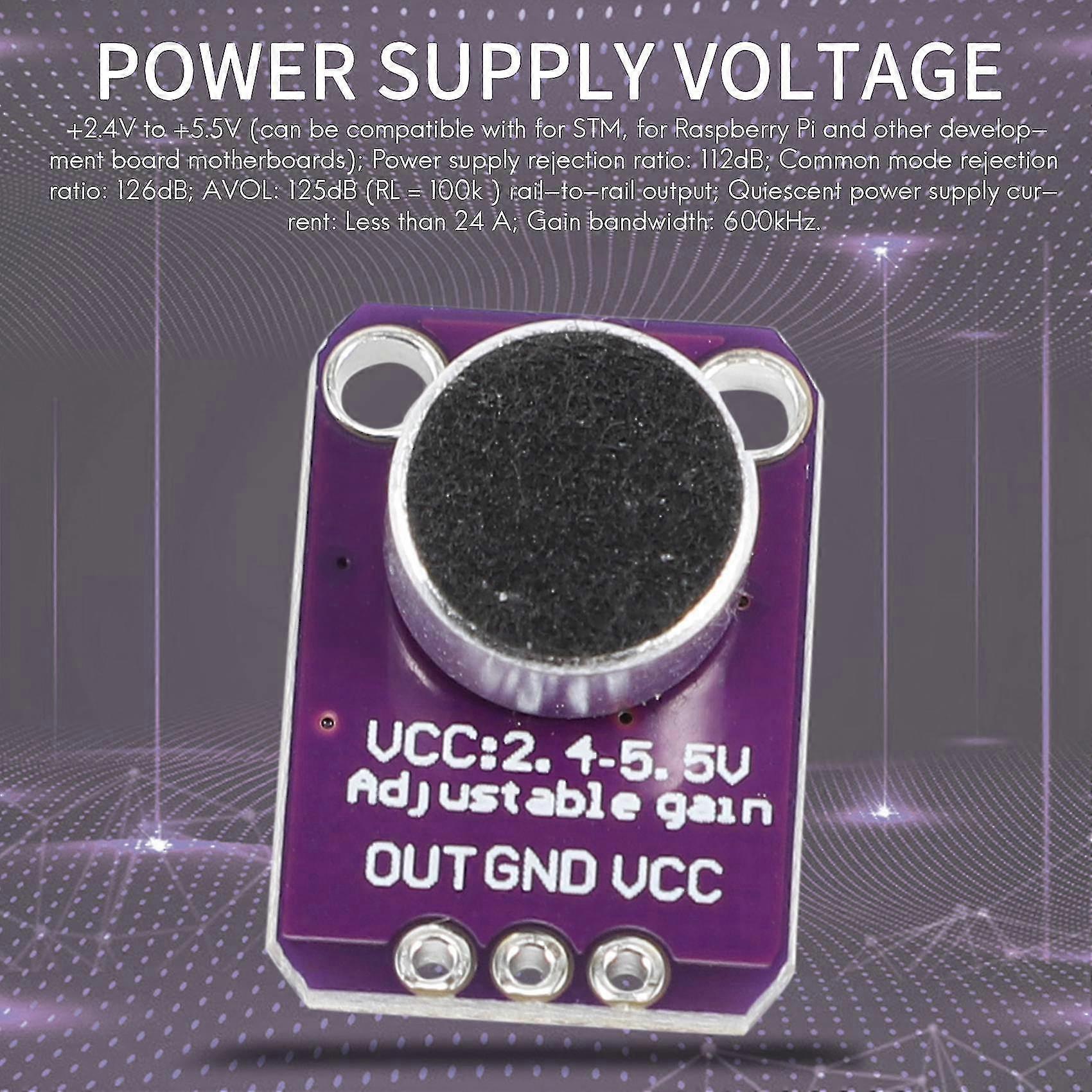 5pcs -max4466 Electret Microphone Amplifier Max4466 Module Adjustable ...