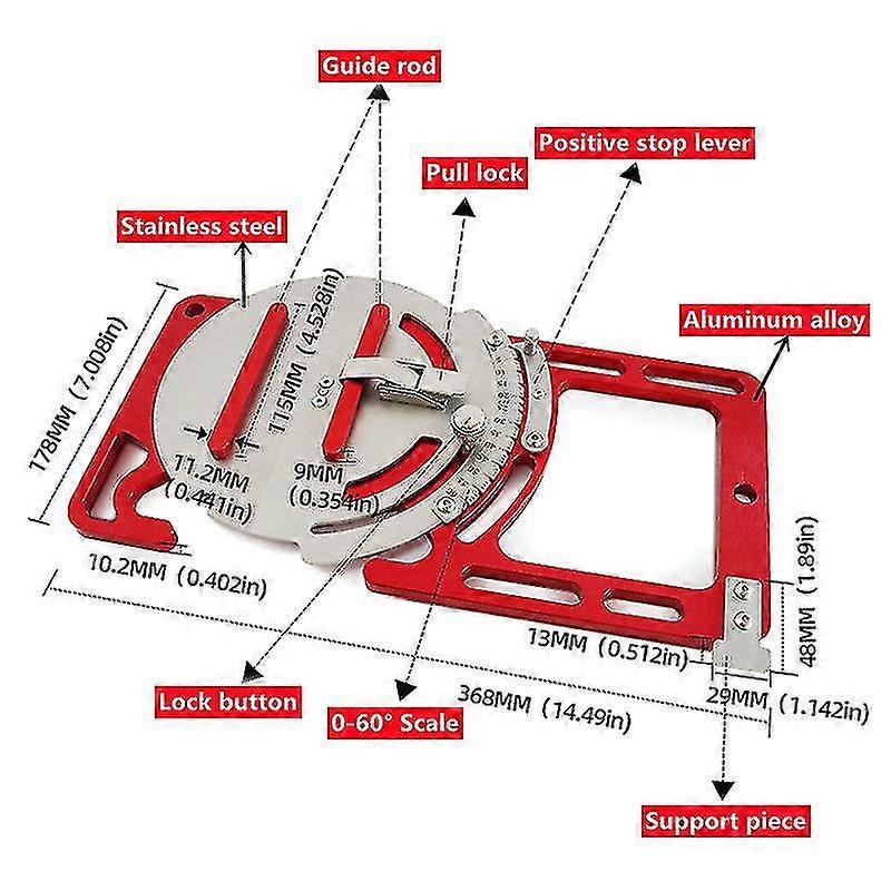 Woodworking Parallel Rail Guide System And Electric Circular Saw Guide ...