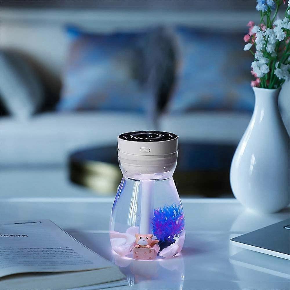 Cute Cool Mist Humidifier Office Bedroom Air Purifier Usb Connected ...