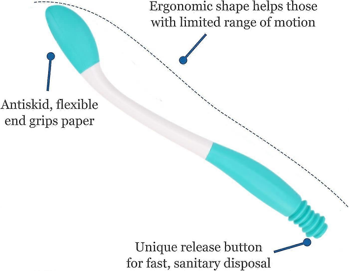 Toilet Paper Aid Wiper Toilet Tissue Aids Tool Long Handle Reach ...
