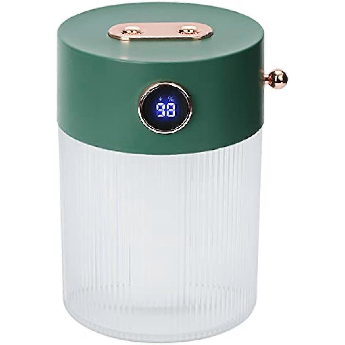 Double Spray Mist Humidifier with Night Light Digital Display 600ml ...