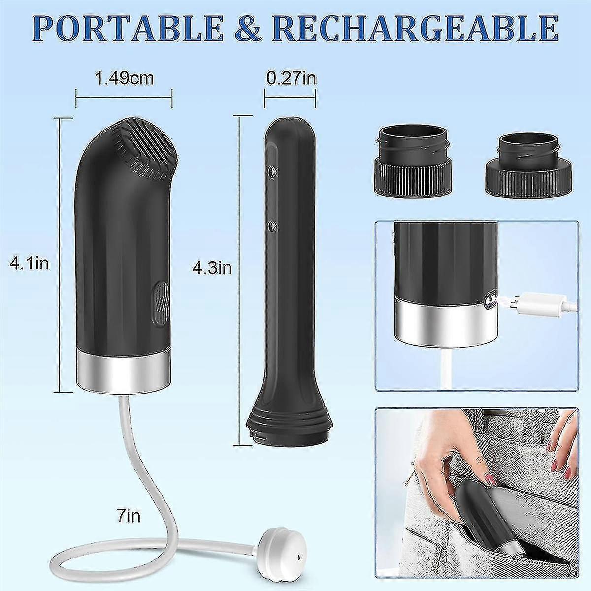 Enema Douches For Men Women, Automatic Electric Bidet Sprayer Personal ...