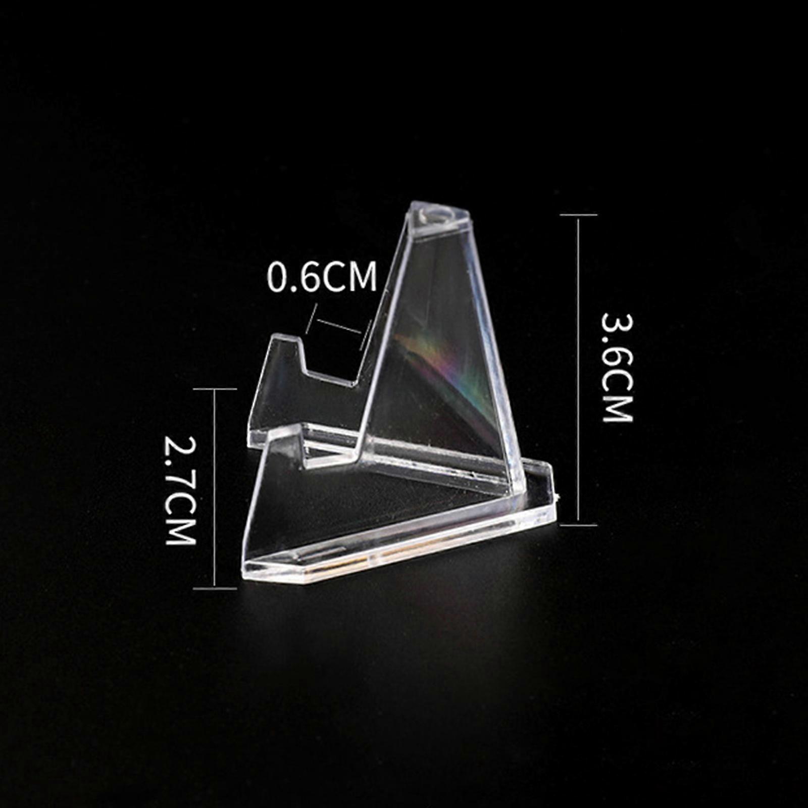 10PCS Card Stand Graded Cards Display Stand Coins Small Box Paper Clip ...