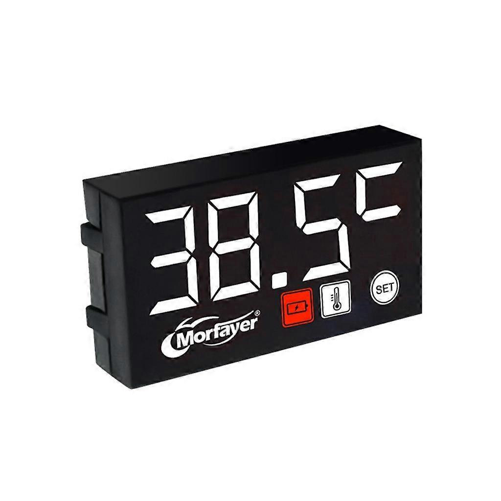 3 In 1 Multifunction Digital Time Clock Thermometer Voltmeter LED ...