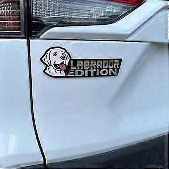 Dog Edition Car Badges Laser Cutting Car Vehicle Emblem, 3D Badge ...