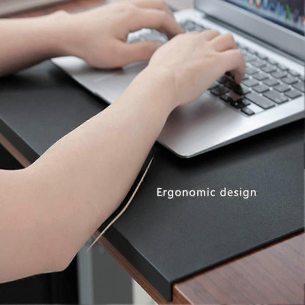 Desk Pad Office Writing Mat Pad with Edge Protection Non-Slip Leather ...