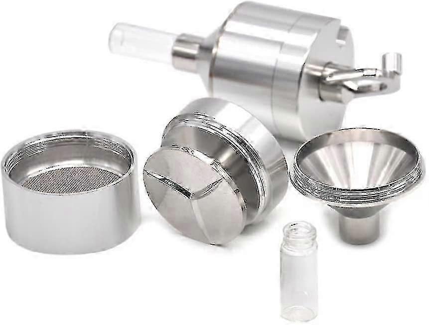 Xceedez Powder Mill Metal Hand Spice Grinder With Glass Bottle | Fruugo UK