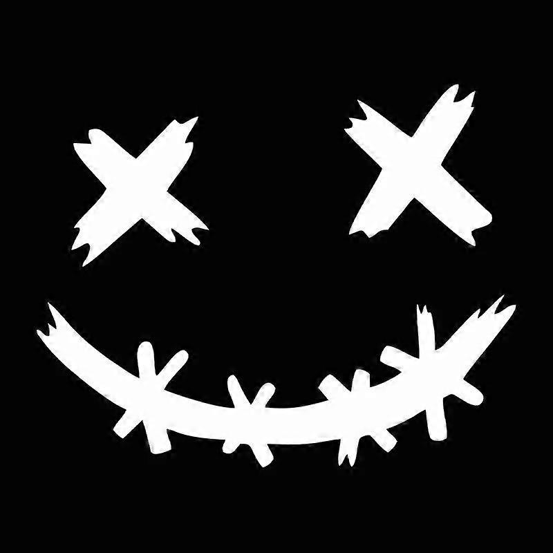 Funny Smile Face Sticker on The Car Vinyl Decal Waterproof Decoration ...