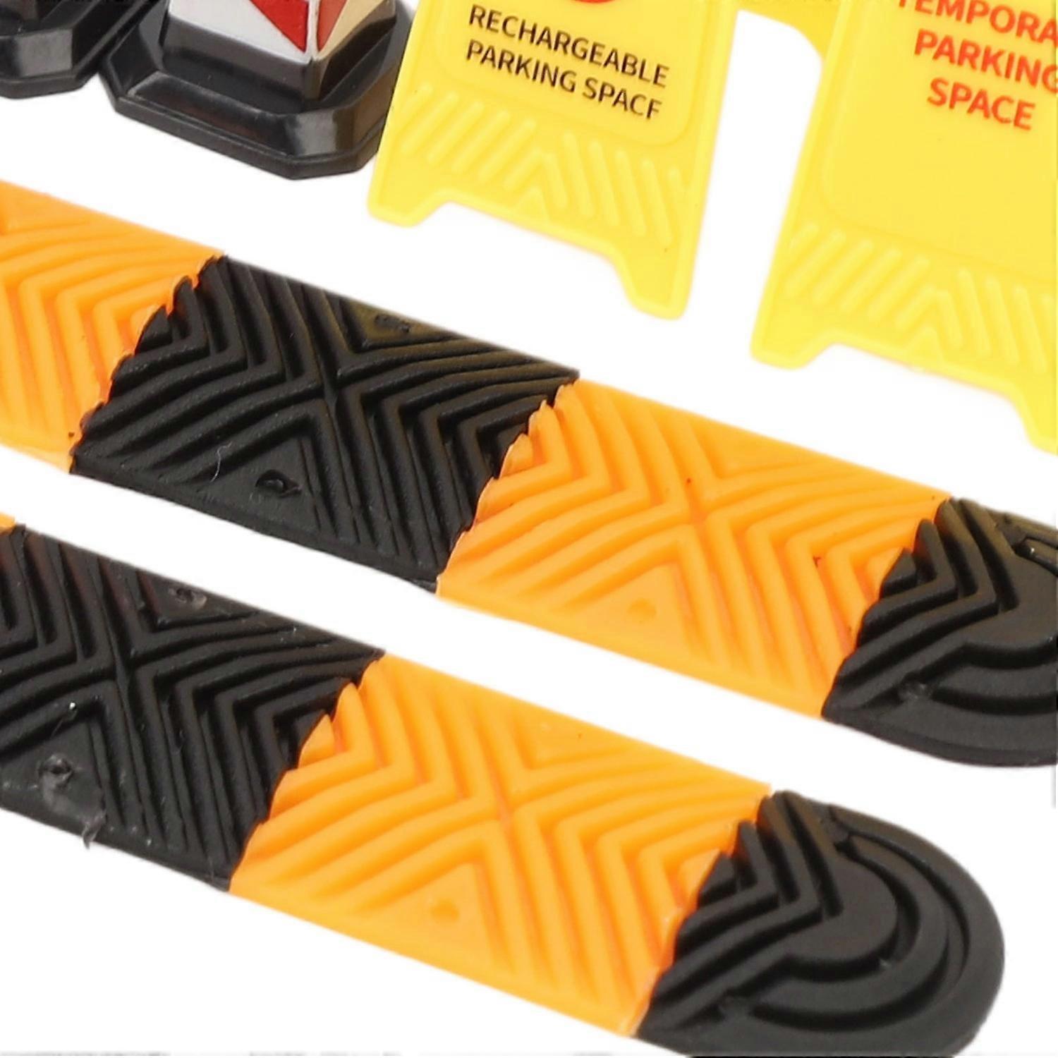 1/18 1/24 Climbing Car Mood Piece Speed Bumps Ice Cream Cones Warning ...