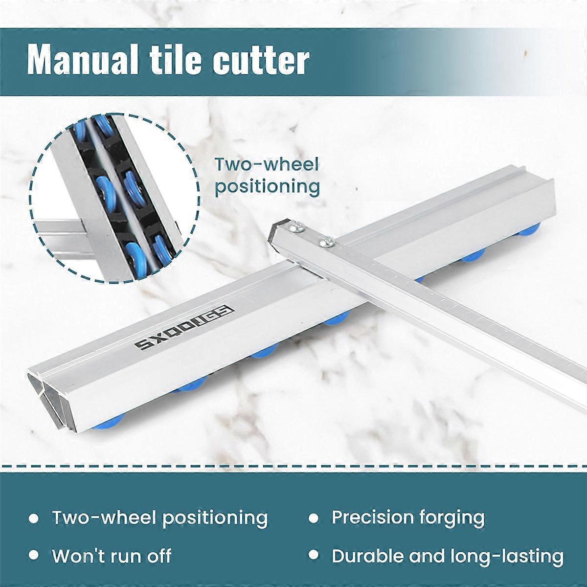 Glass Cutter T-Shaped Glass Push Knife High Precision Manual Portable ...