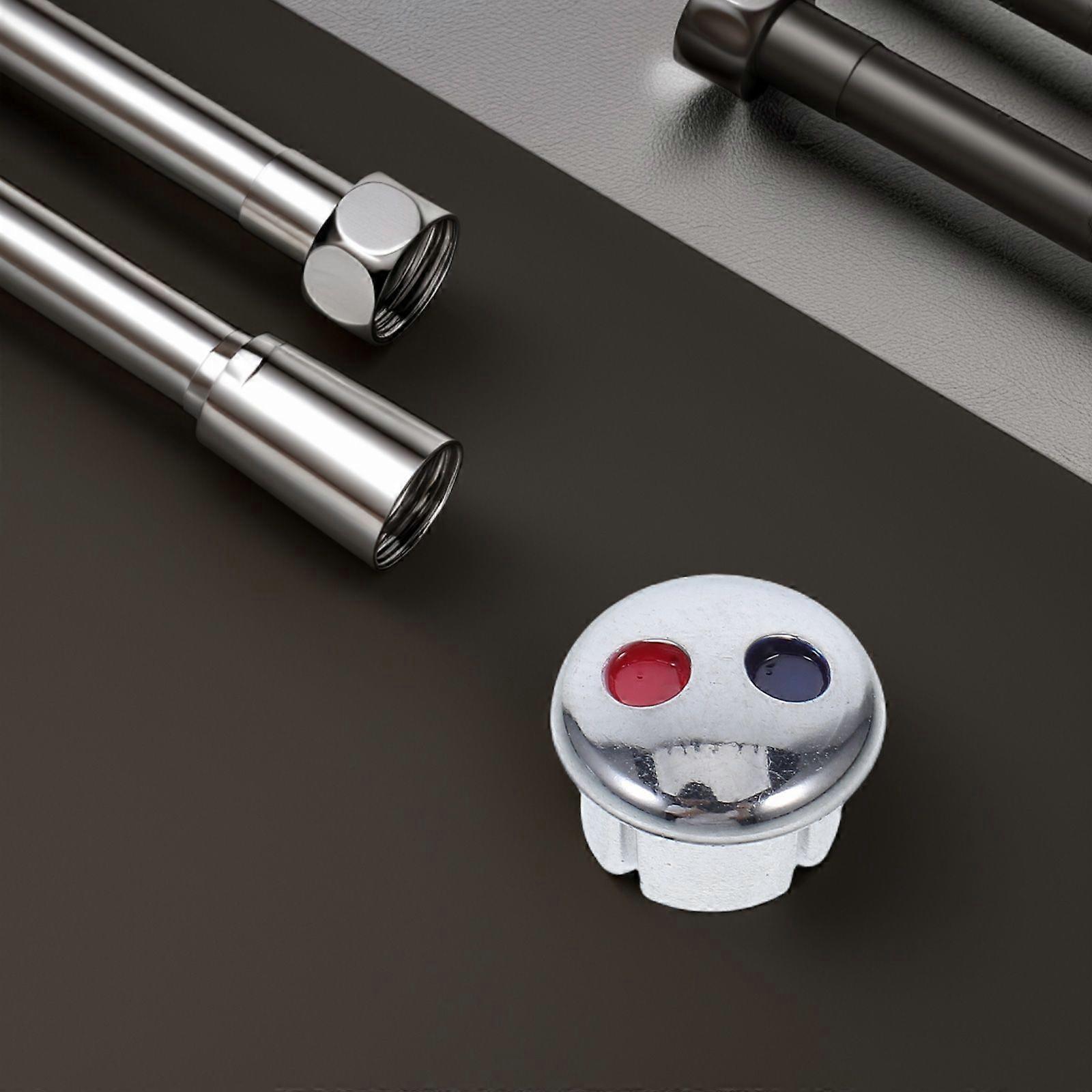 10pcs Hot And Cold Water Faucet Label Temperature Indicator Buttons ...