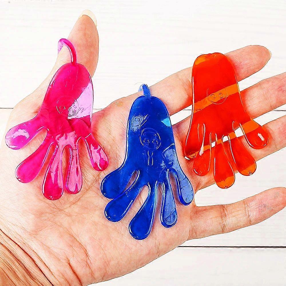 15 Pieces Sticky Stretchy Palms Set for Kids Novelty Toy Birthday Gift ...