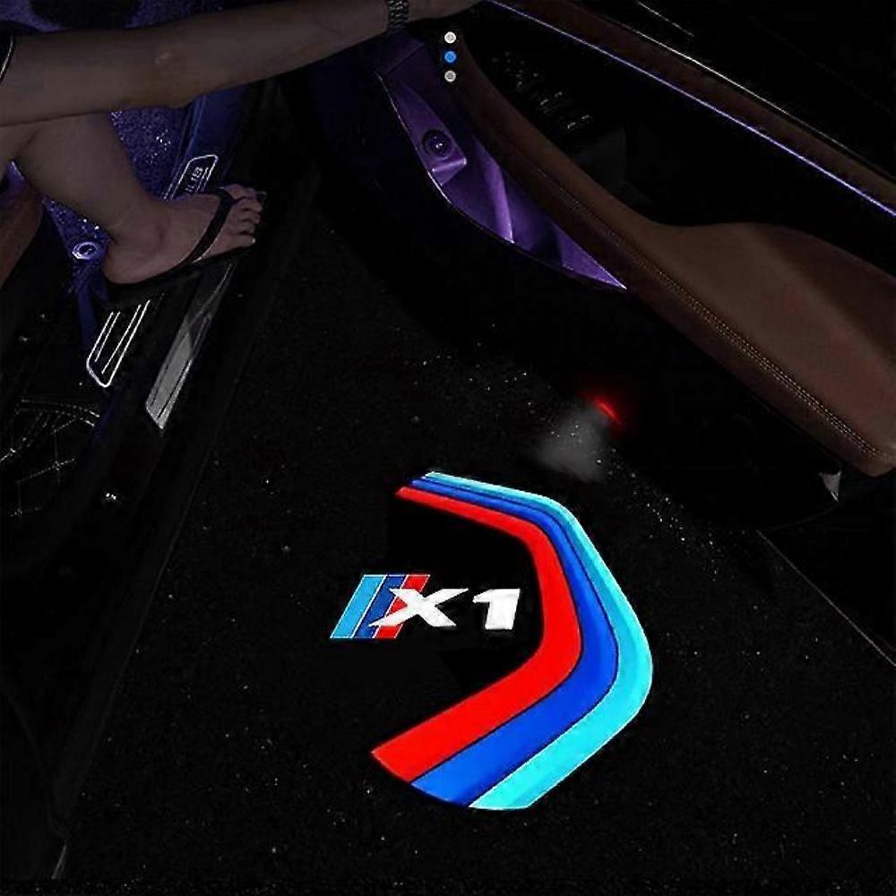 Compatible with E84 F48 Car Assessoire 2PC Car LED Door Welcome Logo ...