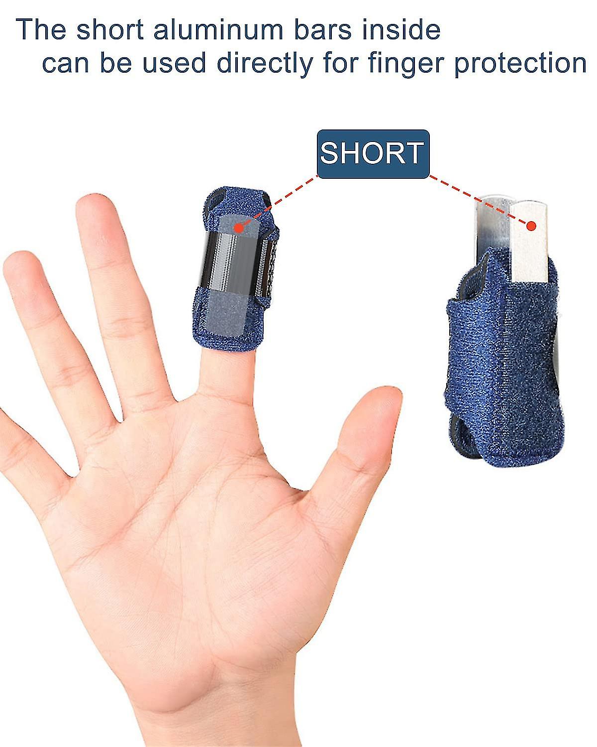 Toe Splint Broken Toe Brace, Toe Straightener For Hammer Toe, Curled ...