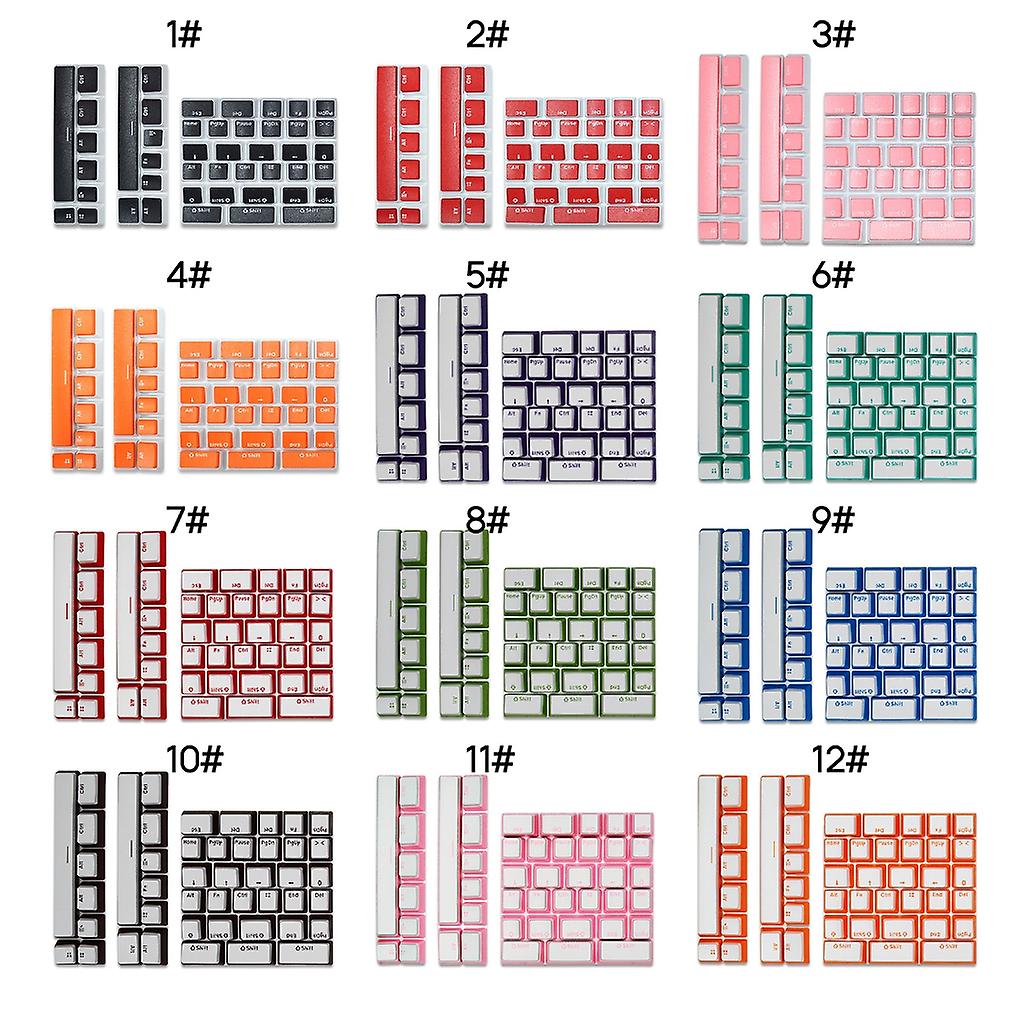 For Corsair K65 Pbt 6u 6.5u Spacebar Keycap Double Shot For Mechanical ...