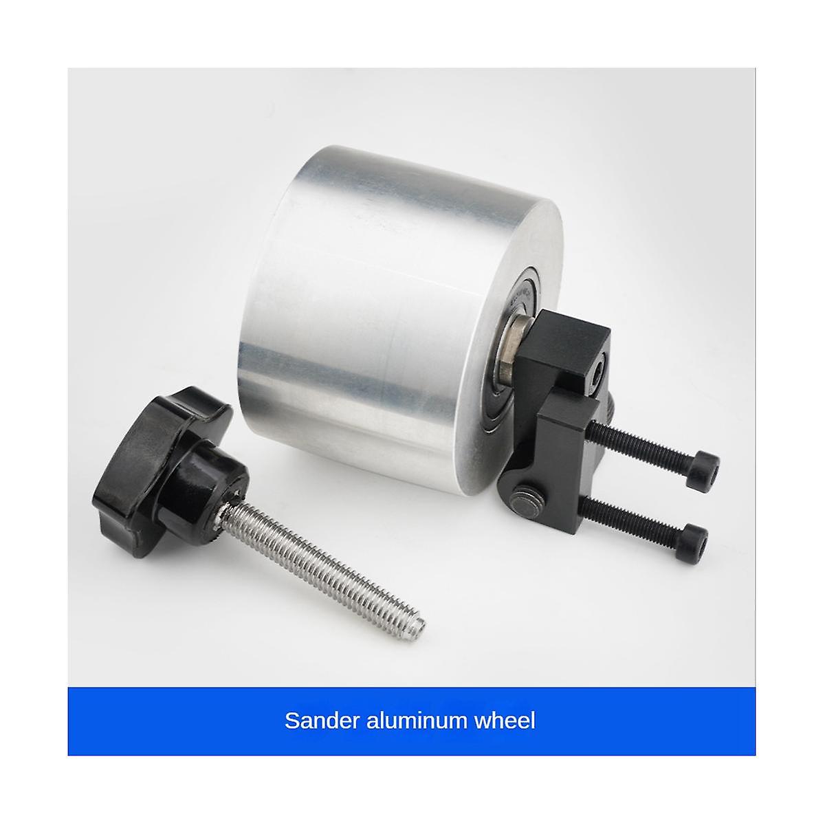 Belt Grinder Aluminum Wheel Deflection Wheel Woodworking DIY Aluminum ...