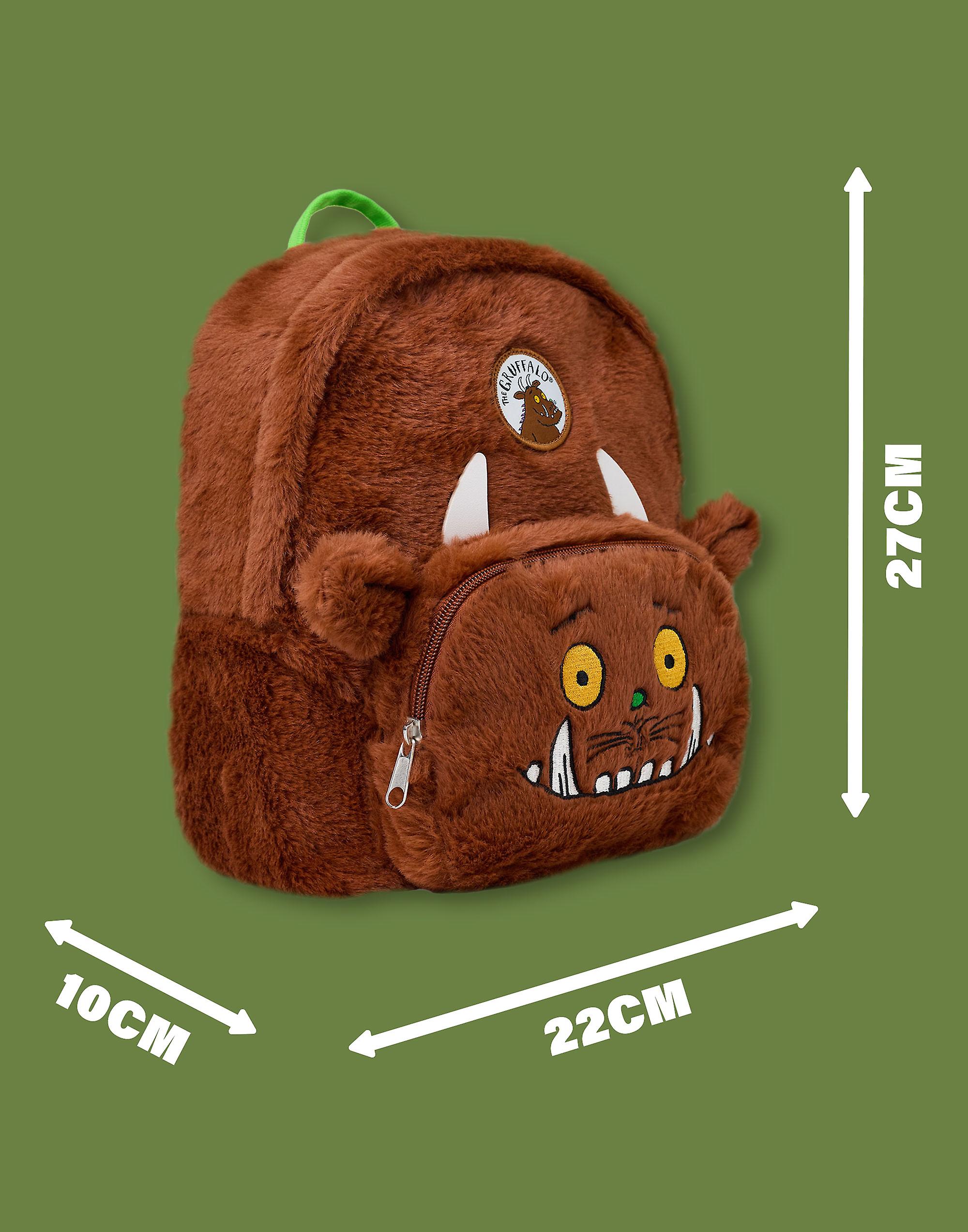 Gruffalo & Friends Unisex Kids Backpack Brown 3D Novelty Face - One ...