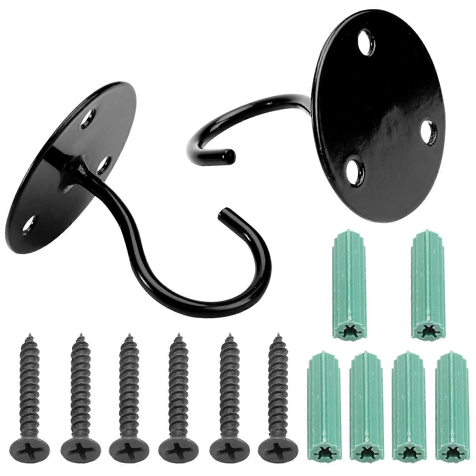 2 PCS Overhead Hooks Cabinet Wardrobe Hooks Porch Lantern Mosquito Net ...