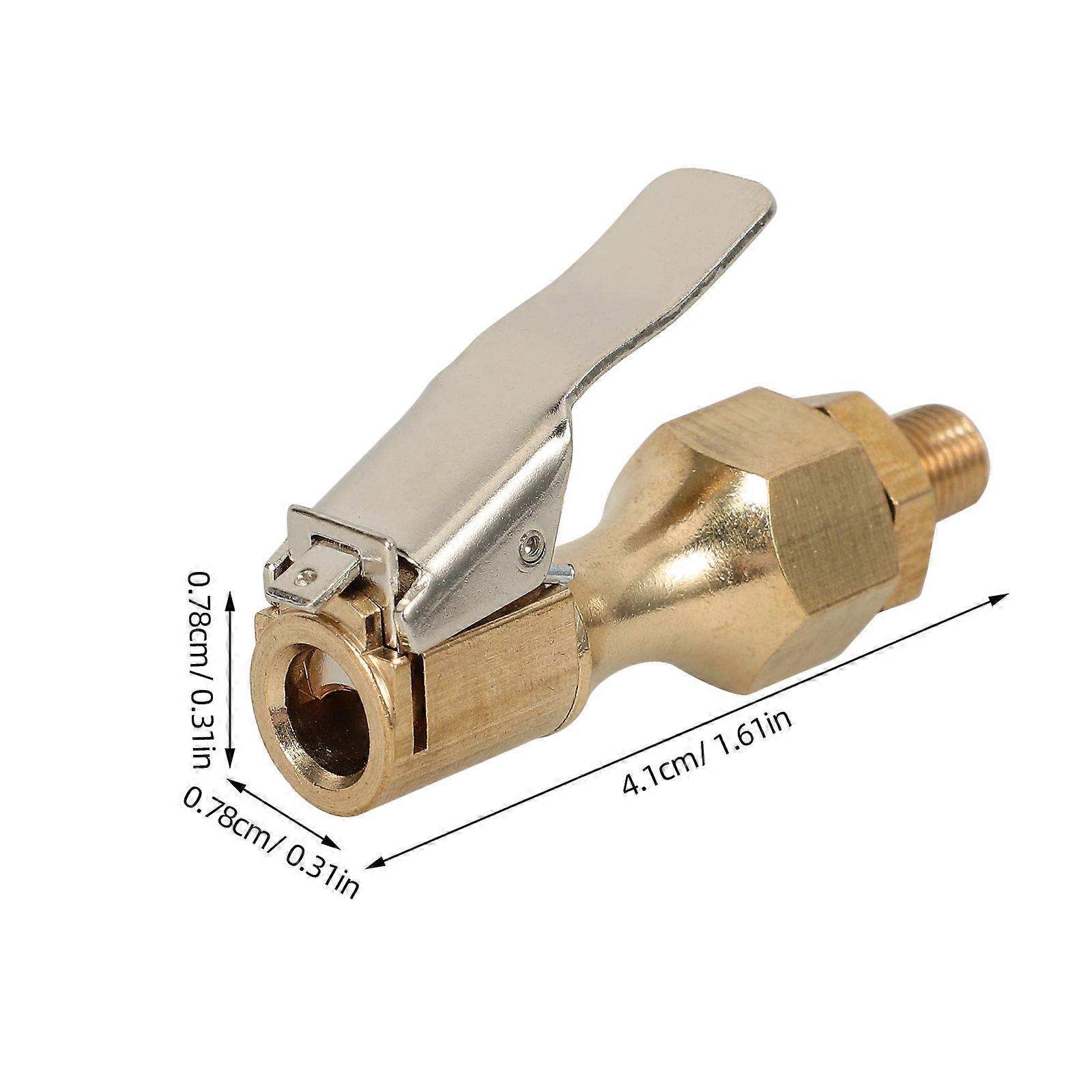 2pcs Tire Chuck Air Chuck Quick Connect Inflate Locking Air Chuck Car ...