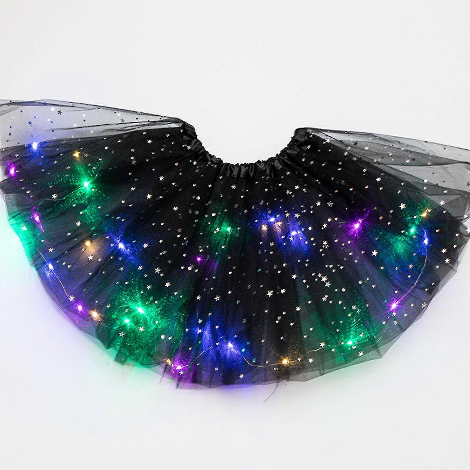 Tulle Skirt Women's Led Tutu Adult Teenager Tutu Party Ballet Dance ...