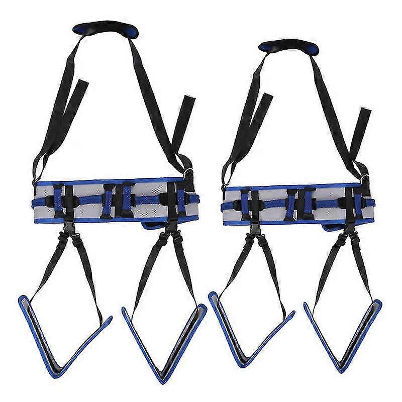 Patient Transfer Belt Soft Nylon Leg Loops Paralyzed People Body ...