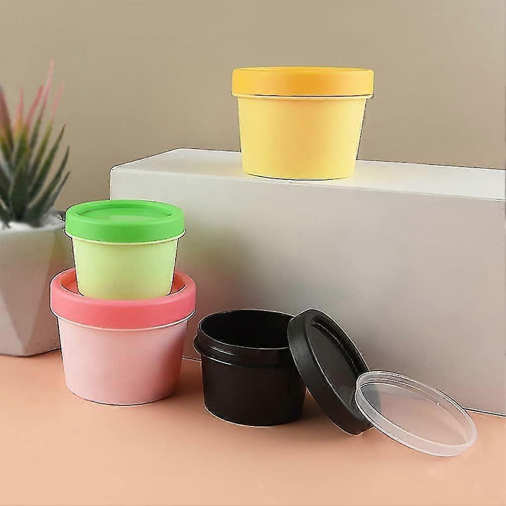 Glass Containers Mini Ice Cream Containers With Lids Freezer 100g Food ...