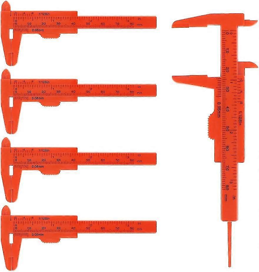 Plastic Vernier Calipers, 5pcs Small Vernier Calipers Suitable For ...