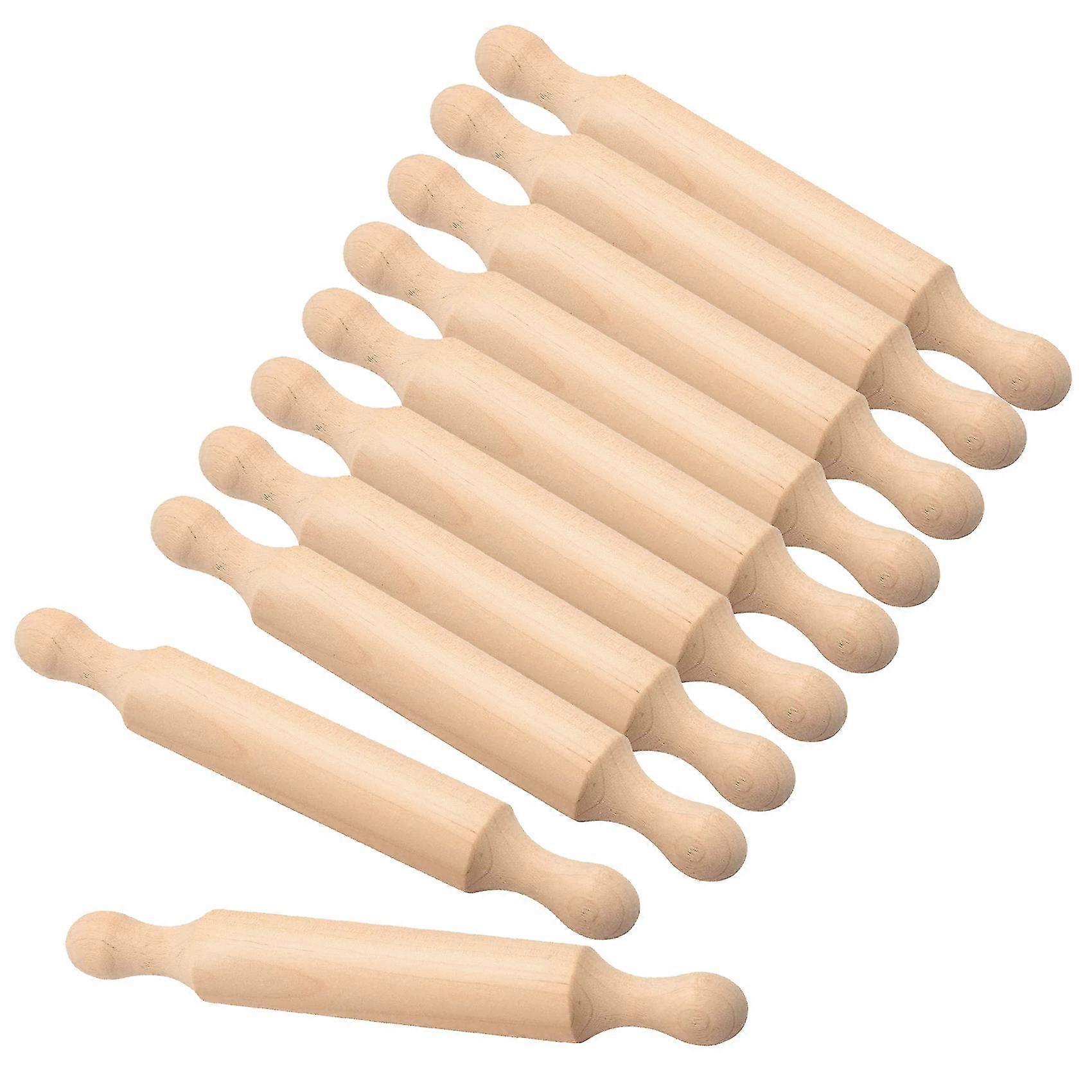 Wooden Mini Rolling Pin 6 Inches Long Kitchen Baking Rolling Pin Small ...