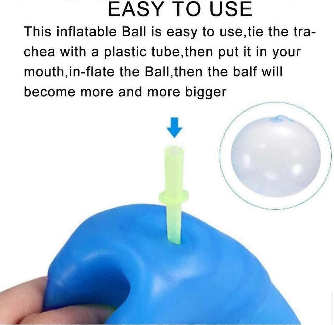Baby 5 Inflatable Bubble Ball, Clear Tear Resistant Bounce Ball ...