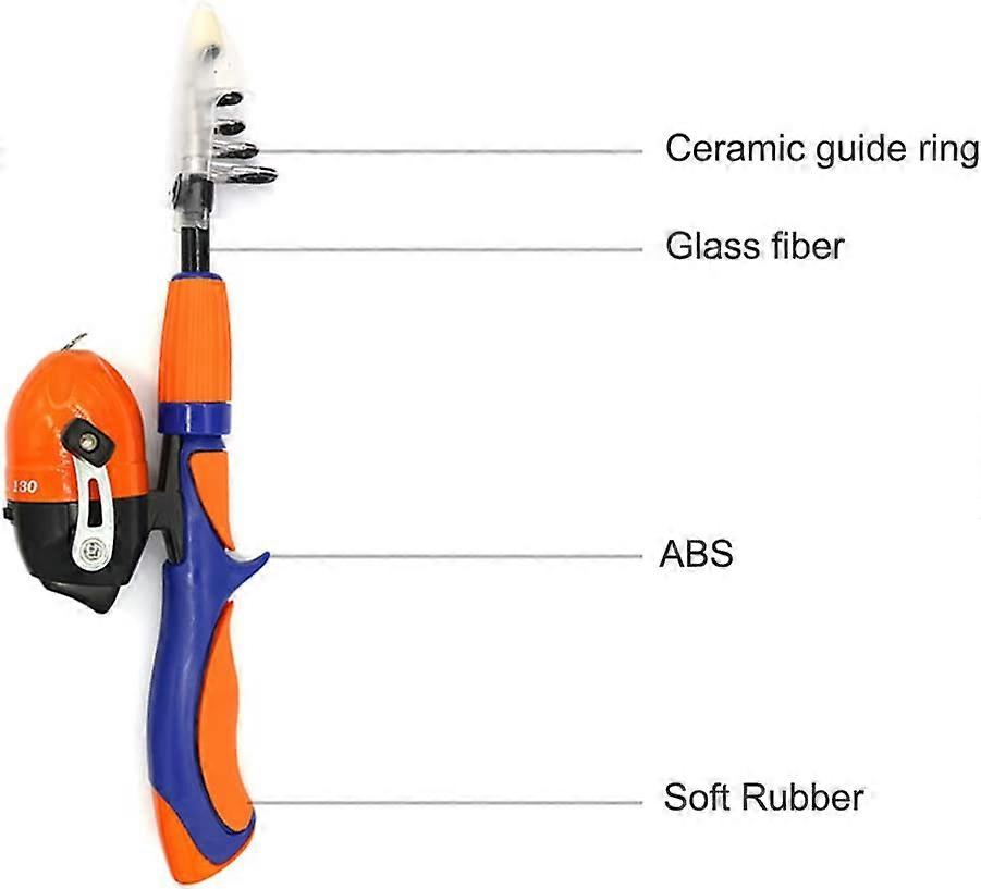 Children's Telescopic Fishing Rod and Reel | Fruugo UK